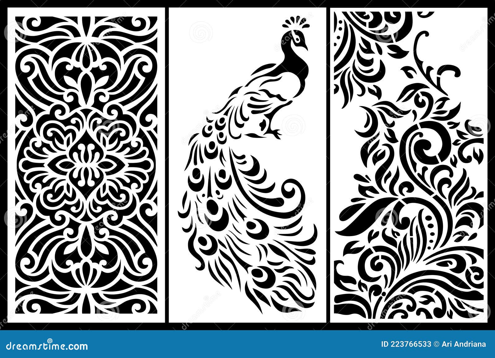 Carving and Bird Vector Design Modern Vector Part 20 Stock Vector ...