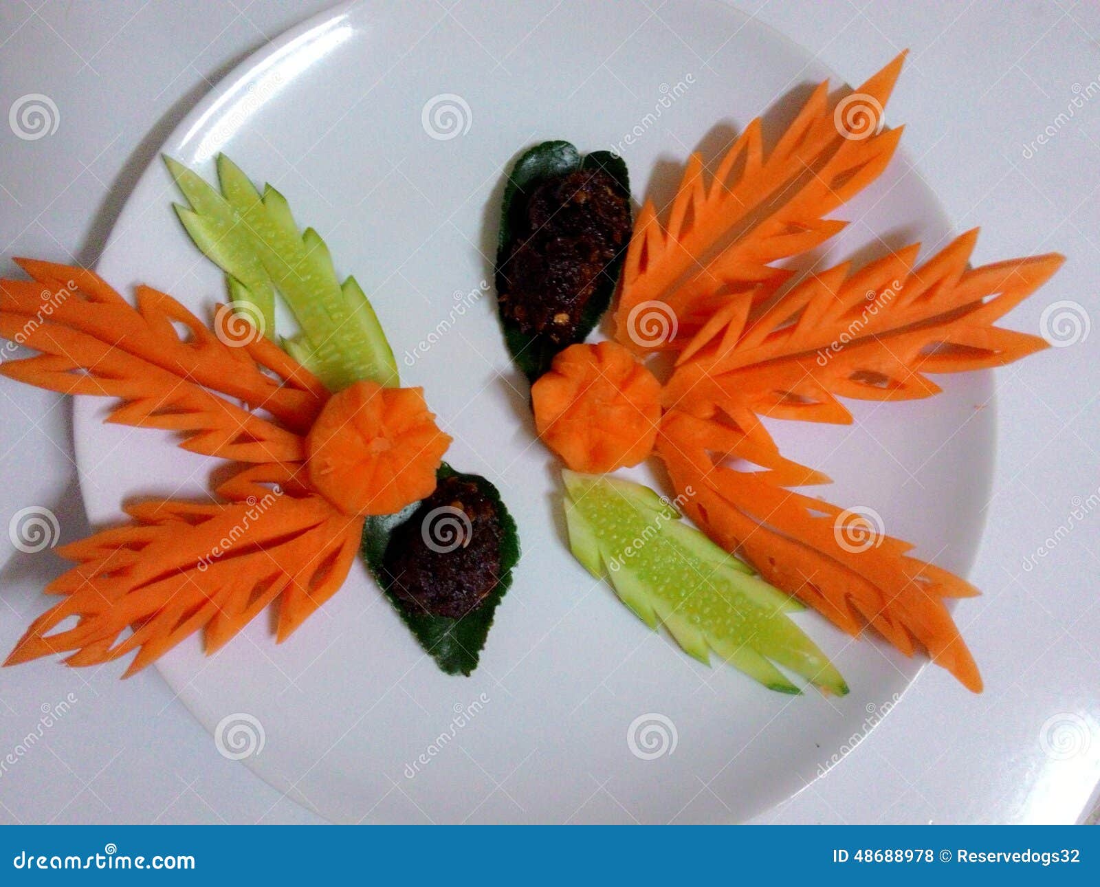 Carving Carrot Display Thaicarving Carve Stock Photo - Image of carve ...