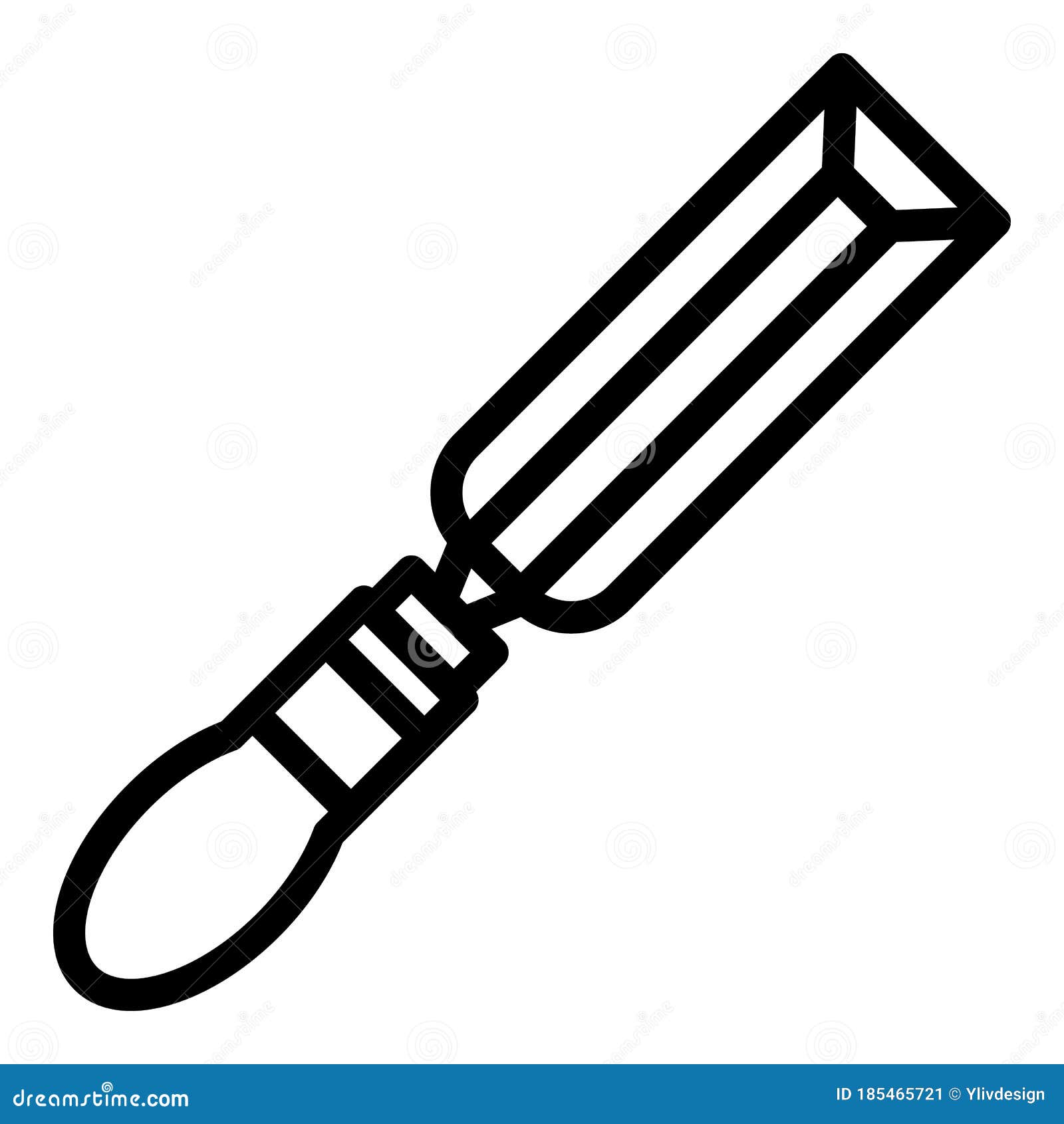 Carving Chisel Icon, Outline Style Stock Vector - Illustration of gouge ...