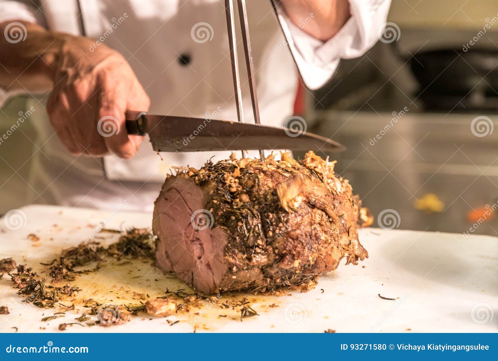 Carving Wagyu beef stock photo. Image of cooked, carve - 93271580
