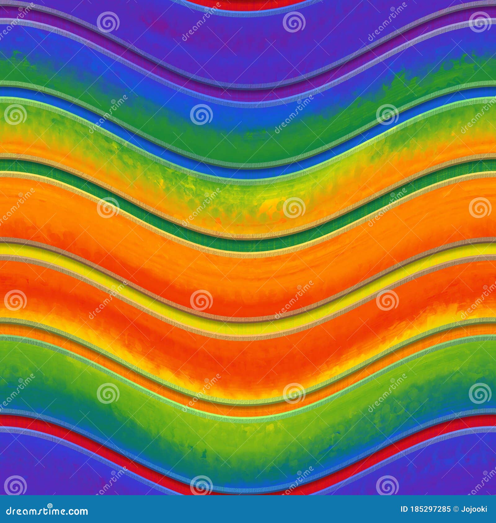 Carving Waves Pattern on Background Seamless Texture, Patchwork Pattern ...