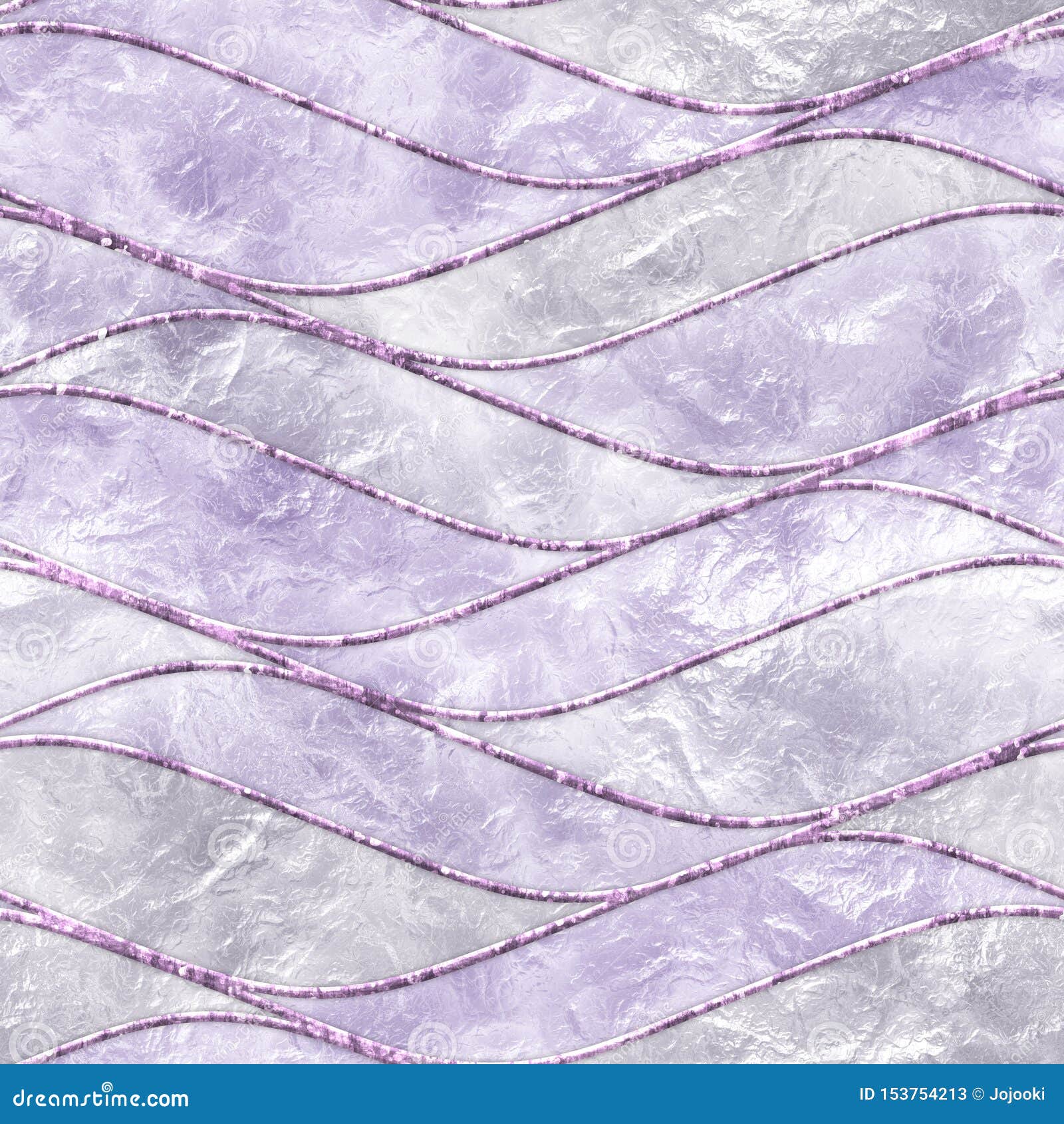 Carving Waves Pattern on Background Seamless Texture, Patchwork Pattern ...