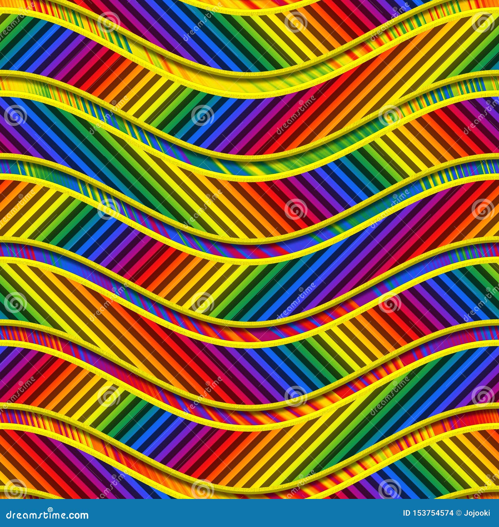 Carving Waves Pattern on Background Seamless Texture, Patchwork Pattern ...