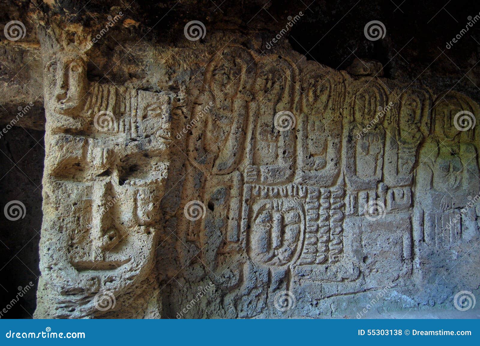 Carvings in the cave stock photo. Image of armenia, lastiver - 55303138