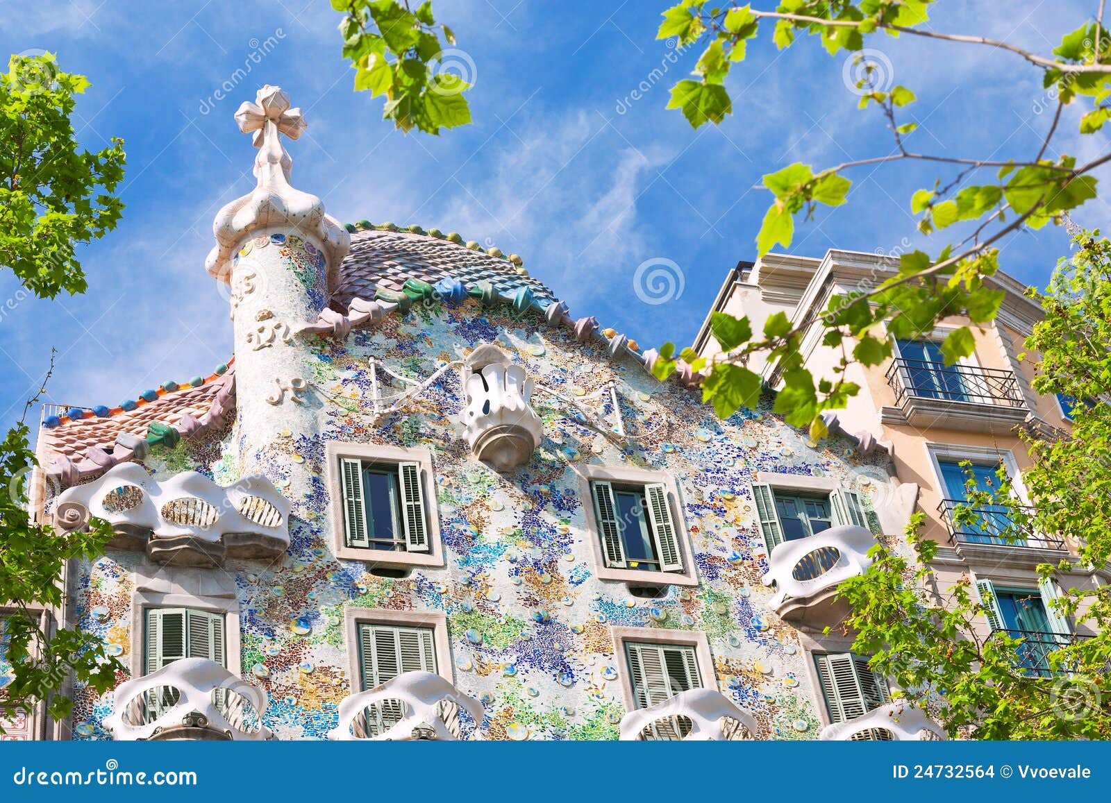 Casa Batllo, Barcelona editorial stock image. Image of casa - 24732564