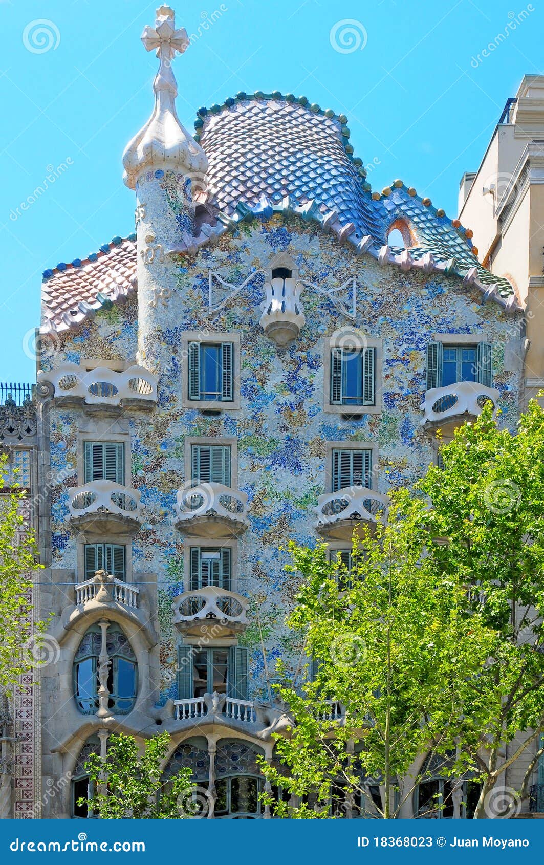 Casa Batllo, Barcelona, Spain Editorial Stock Photo - Image of ...