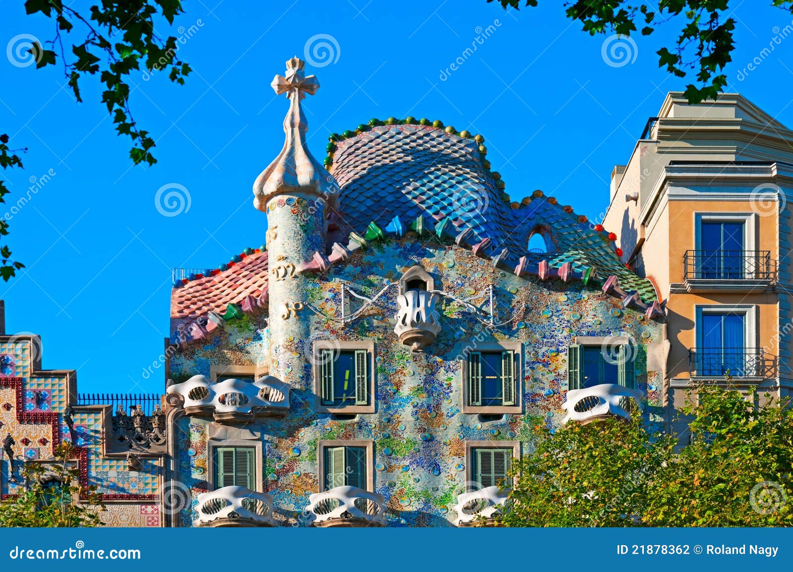 Casa Batllo, Barcelona - Spain Editorial Photography - Image of city ...