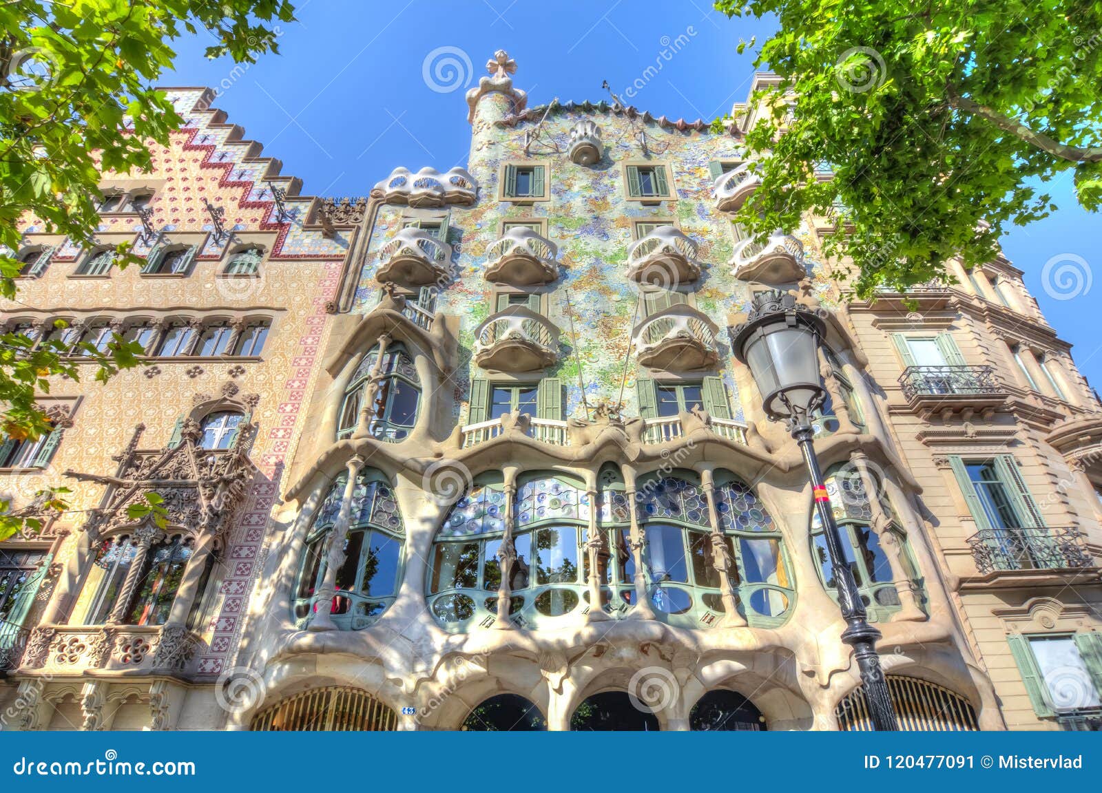 Casa Battlo House in Barcelona, Spain Editorial Photo - Image of ...