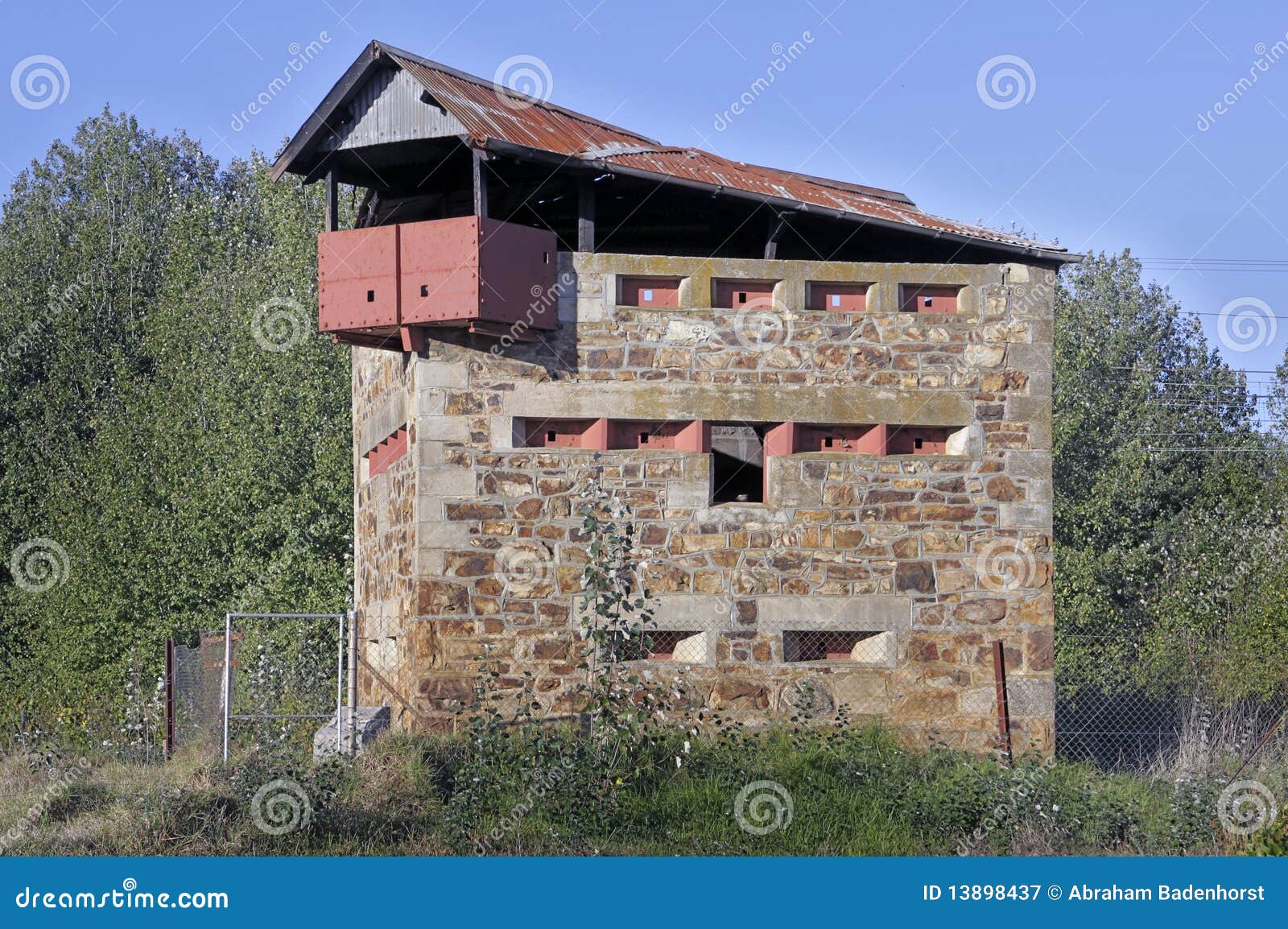 Casa De Bloco Da Guerra Do Anglo-Boer Imagem de Stock - Imagem de britânico, casa: 13898437