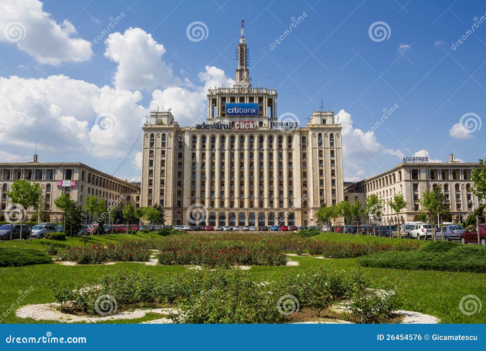 Casa de la prensa libre foto editorial. Imagen de alto - 26454576