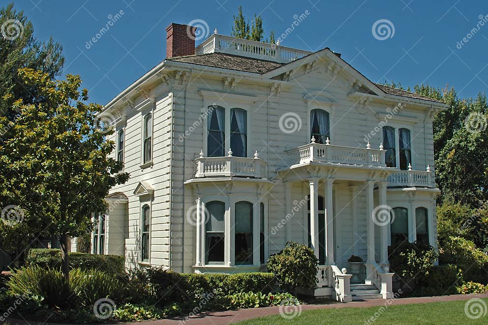 Casa de Rengstorff imagen de archivo. Imagen de parque - 230549