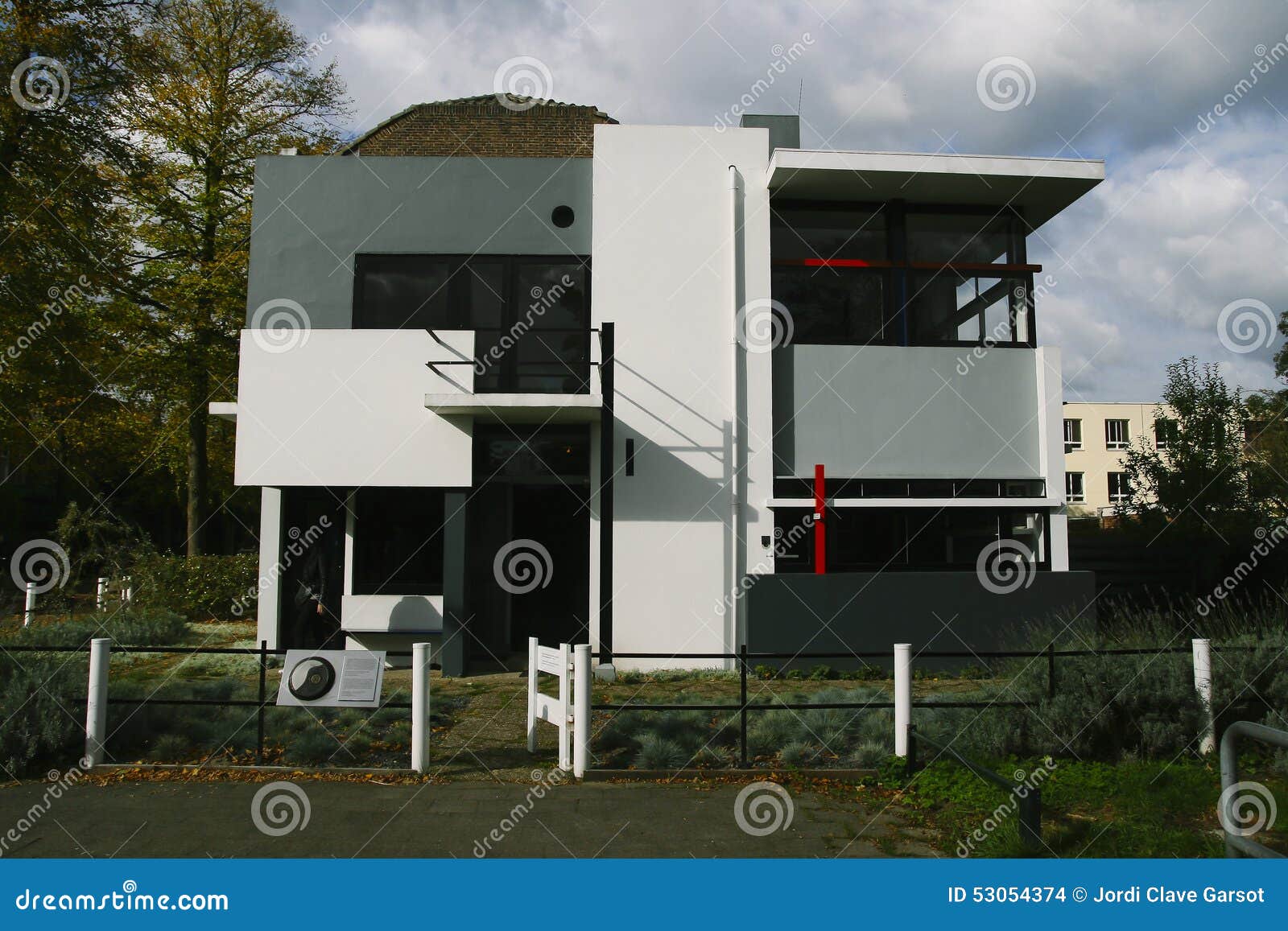A Casa De Rietveld Em Utrecht Imagem de Stock Editorial - Imagem de ...