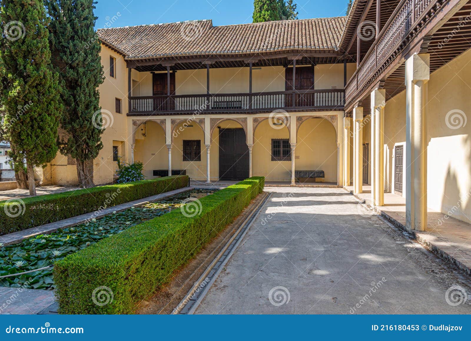 Casa Del Chapiz in Spanish Town Granada Stock Image - Image of medieval ...