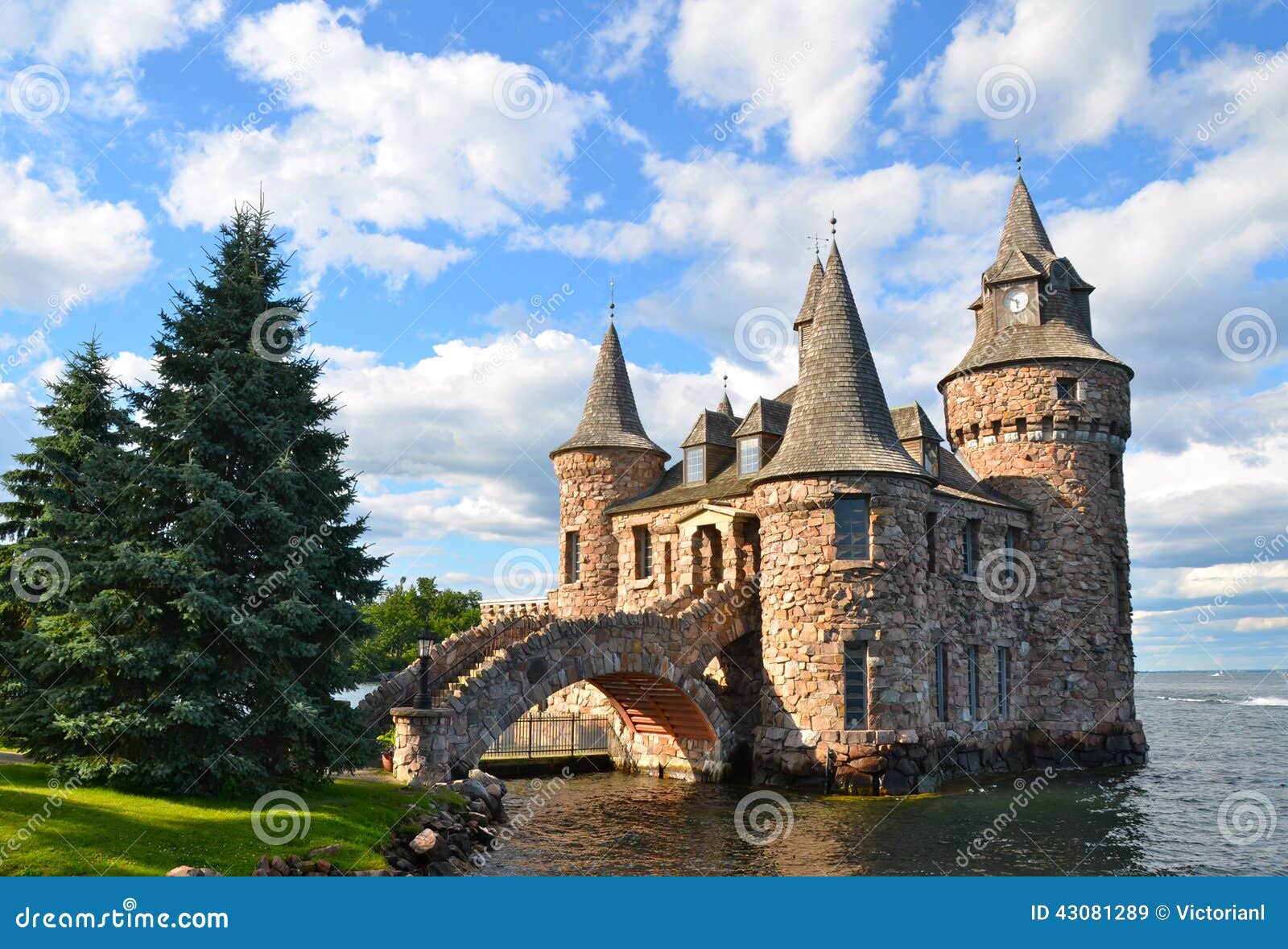 Casa Del Poder Del Castillo De Boldt, Estado De Nueva York, Los E.E.U.U ...