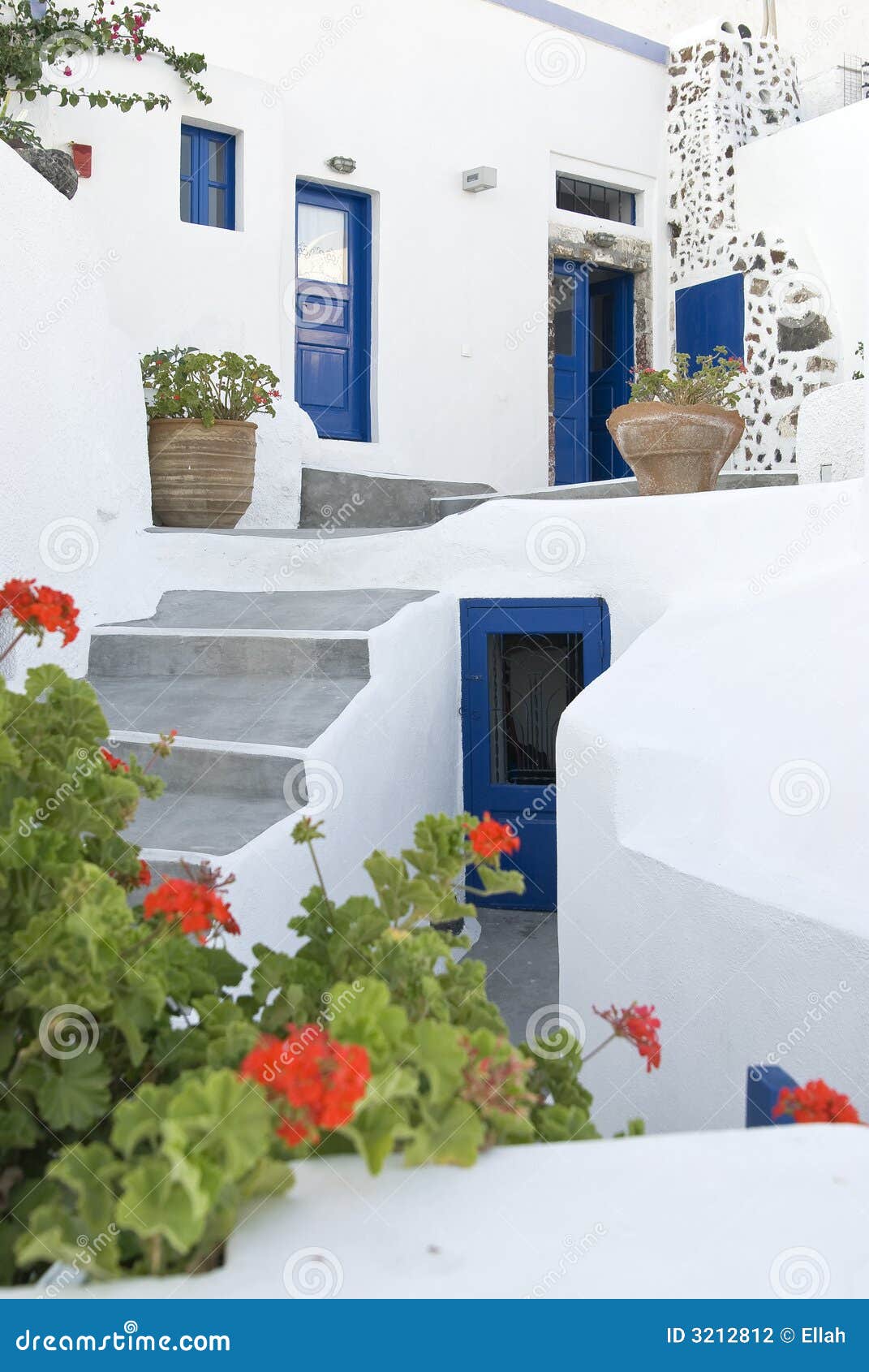 Casa greca fotografia stock. Immagine di posti, disegno - 3212812