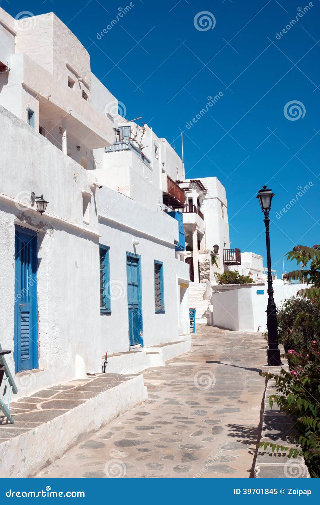 Casa Greca Tradizionale Sull'isola Di Mykonos Immagine Stock - Immagine ...