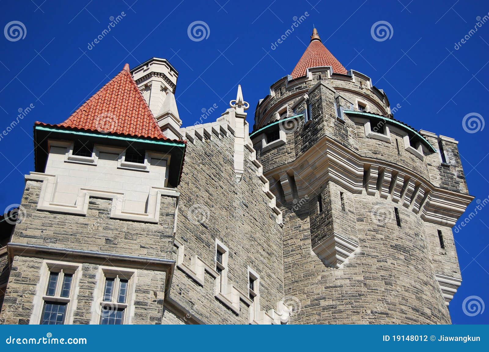 Casa Loma Castle in Toronto, Canada Stock Photo - Image of canada ...