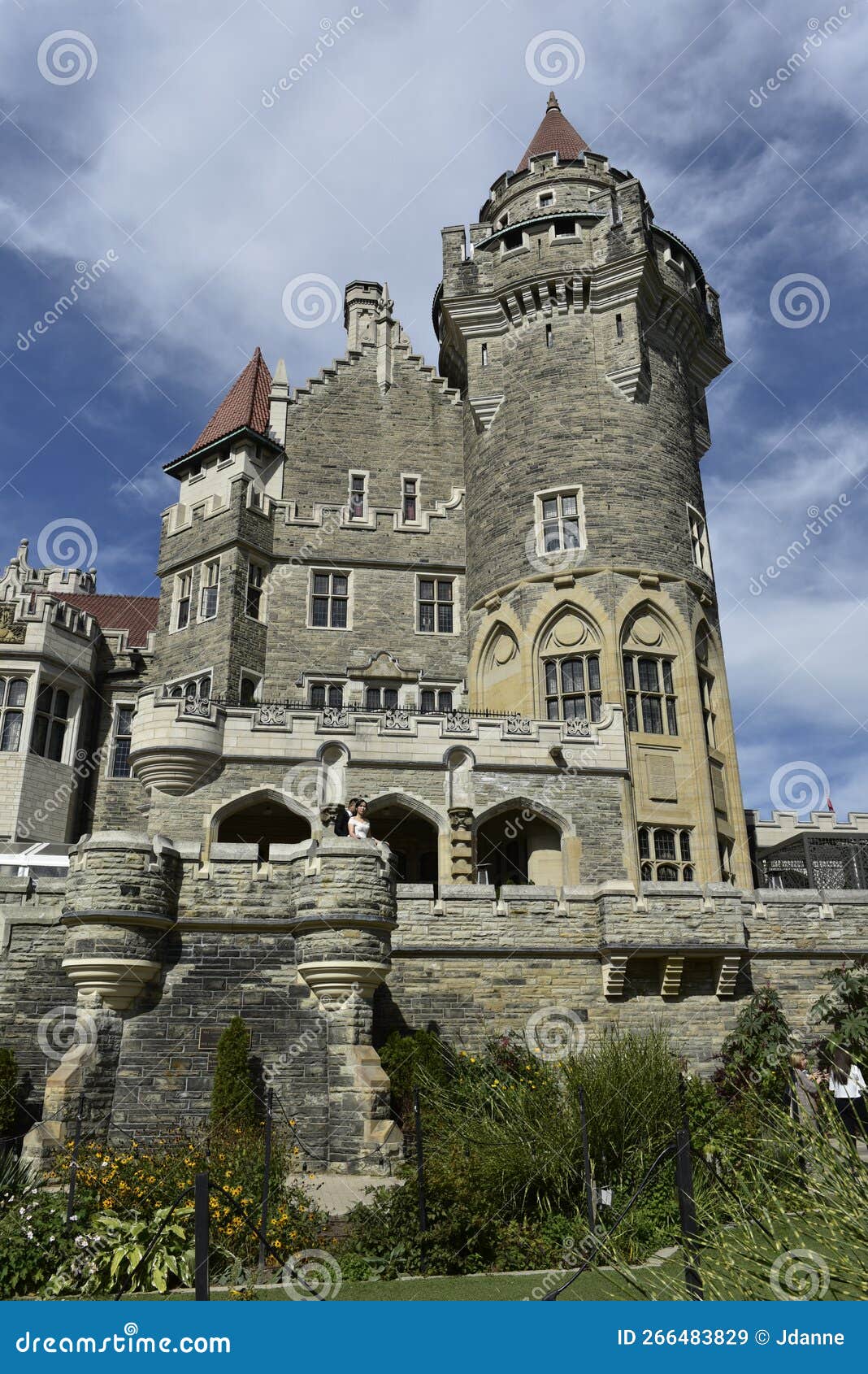 Casa Loma in Toronto, East Canada Editorial Stock Image - Image of ...