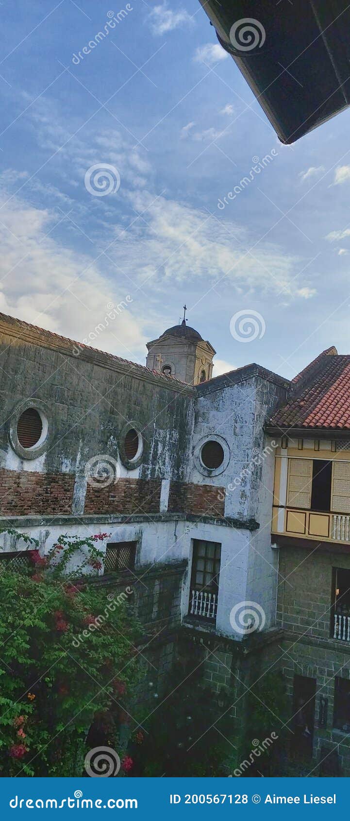 Casa Manila Buildings in Intramuros, Phillipines Editorial Stock Photo ...