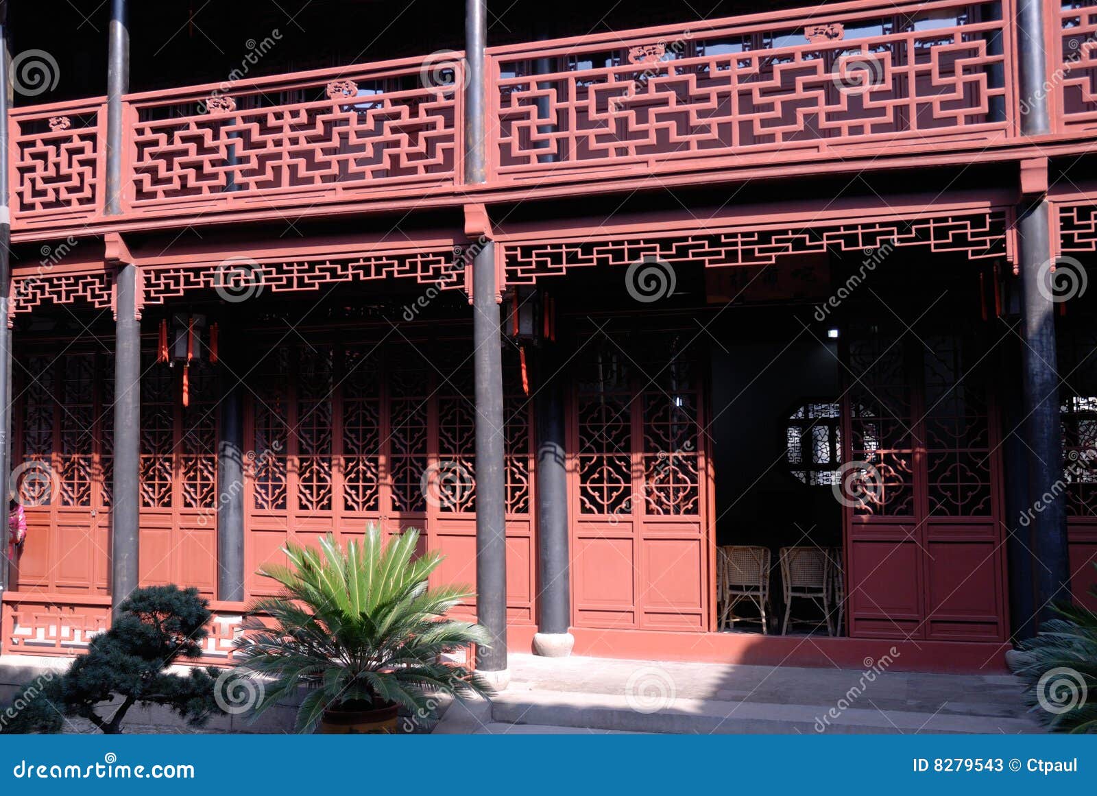 Casa Tradicional China Imagen. Imagen: 8279543