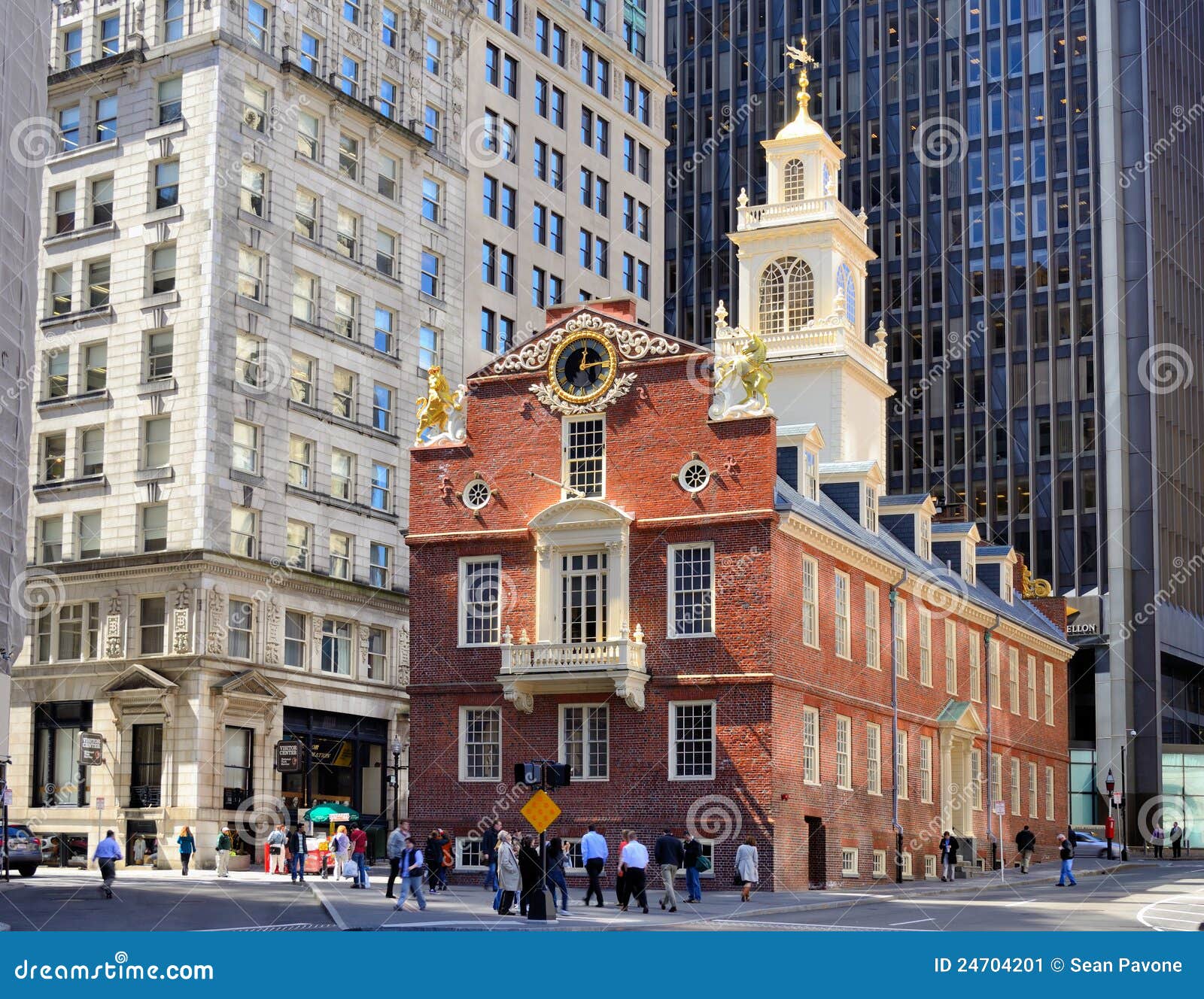 Casa Vieja Del Estado De Boston Imagen de archivo - Imagen de nuevo ...