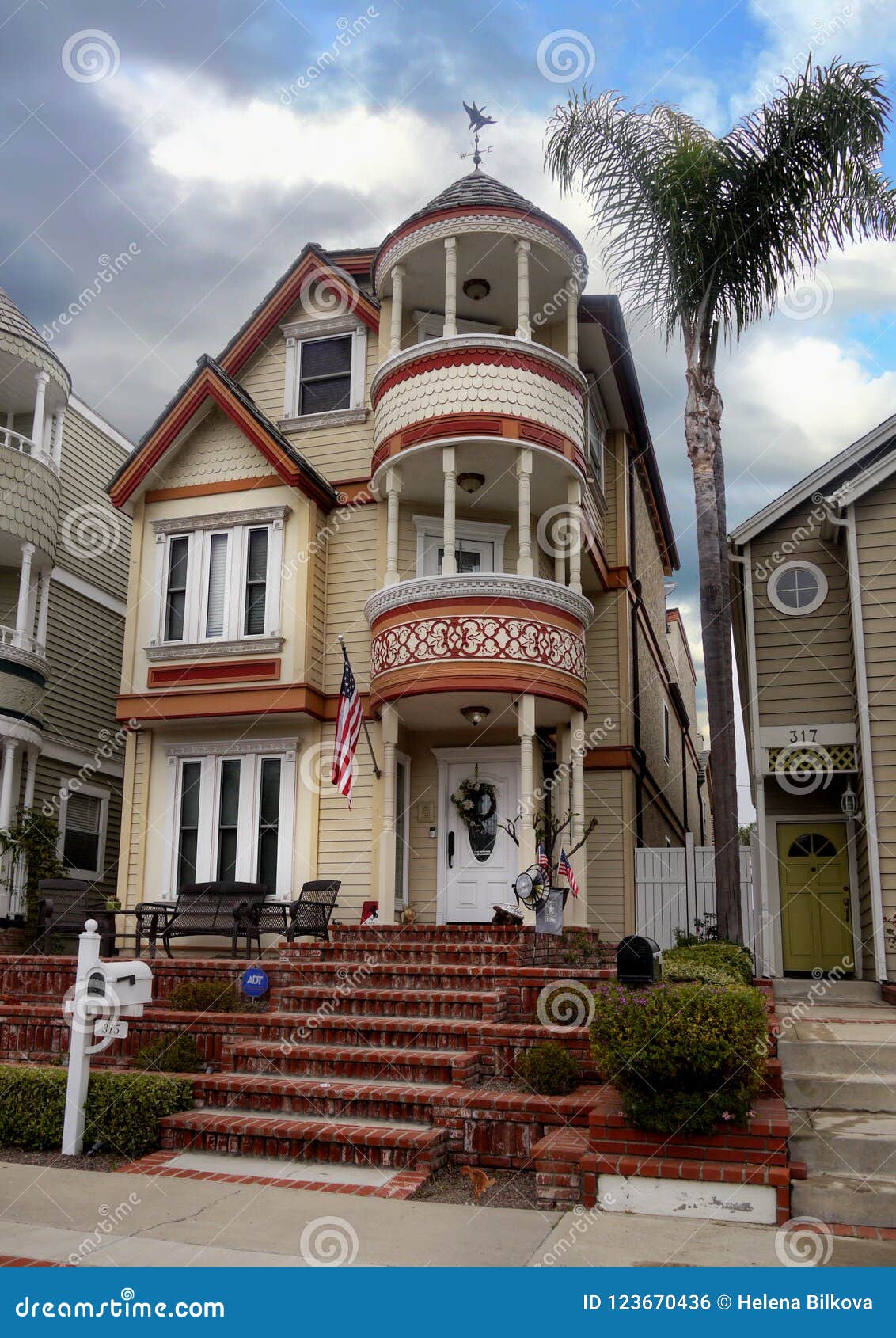 Casas Victorianas, Edificios De La Arquitectura Victoriana Foto ...