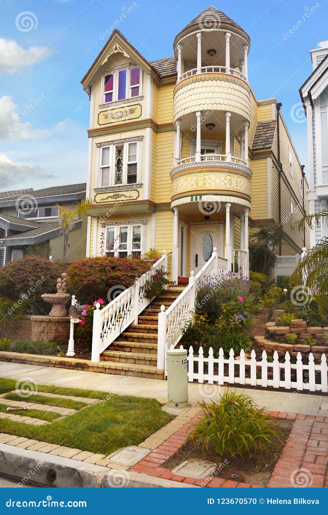 Casas Victorianas, Edificios De La Arquitectura Victoriana Imagen ...