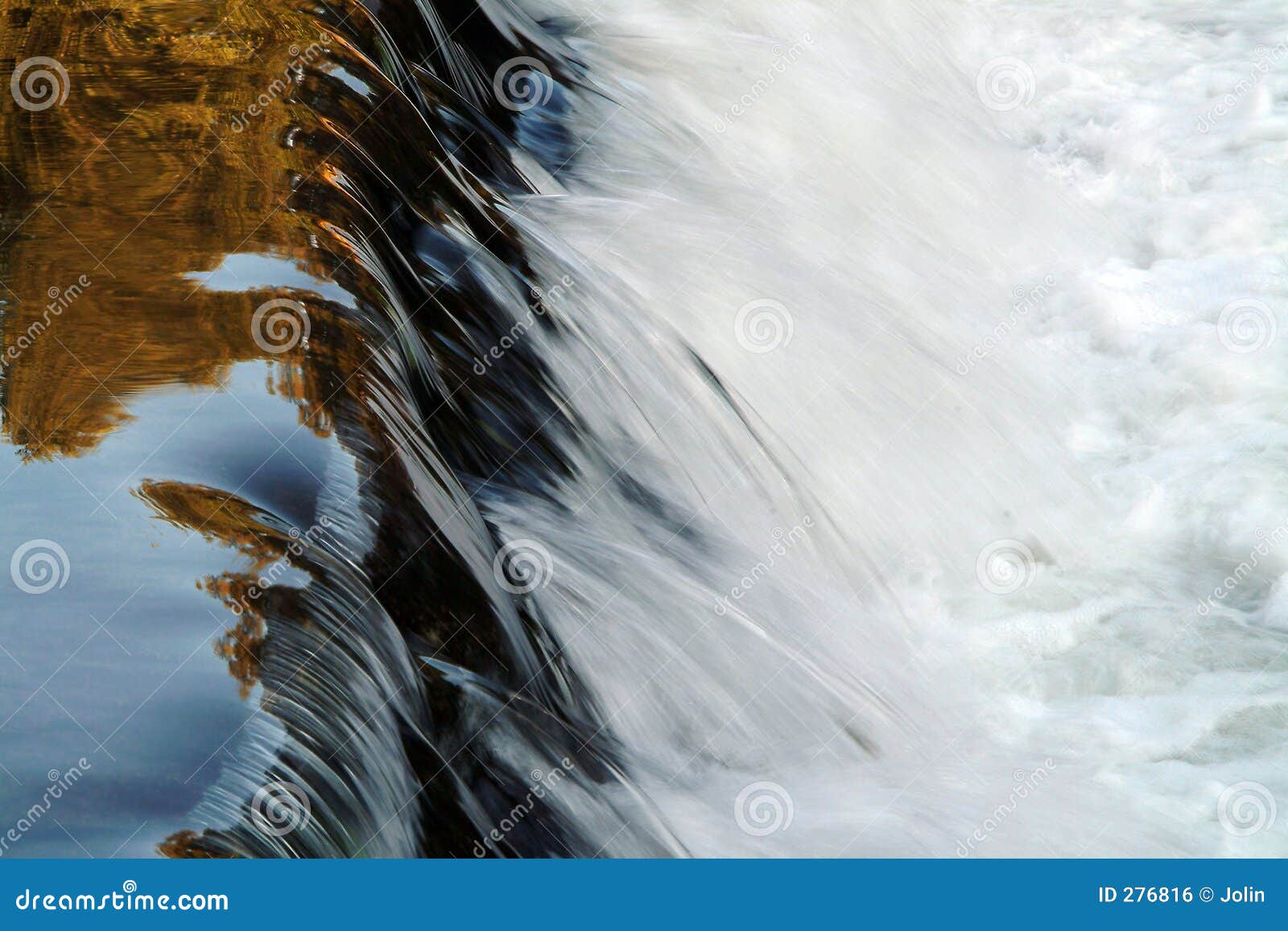 Cascada foto de archivo. Imagen de reflexiones, verde, cascada - 276816