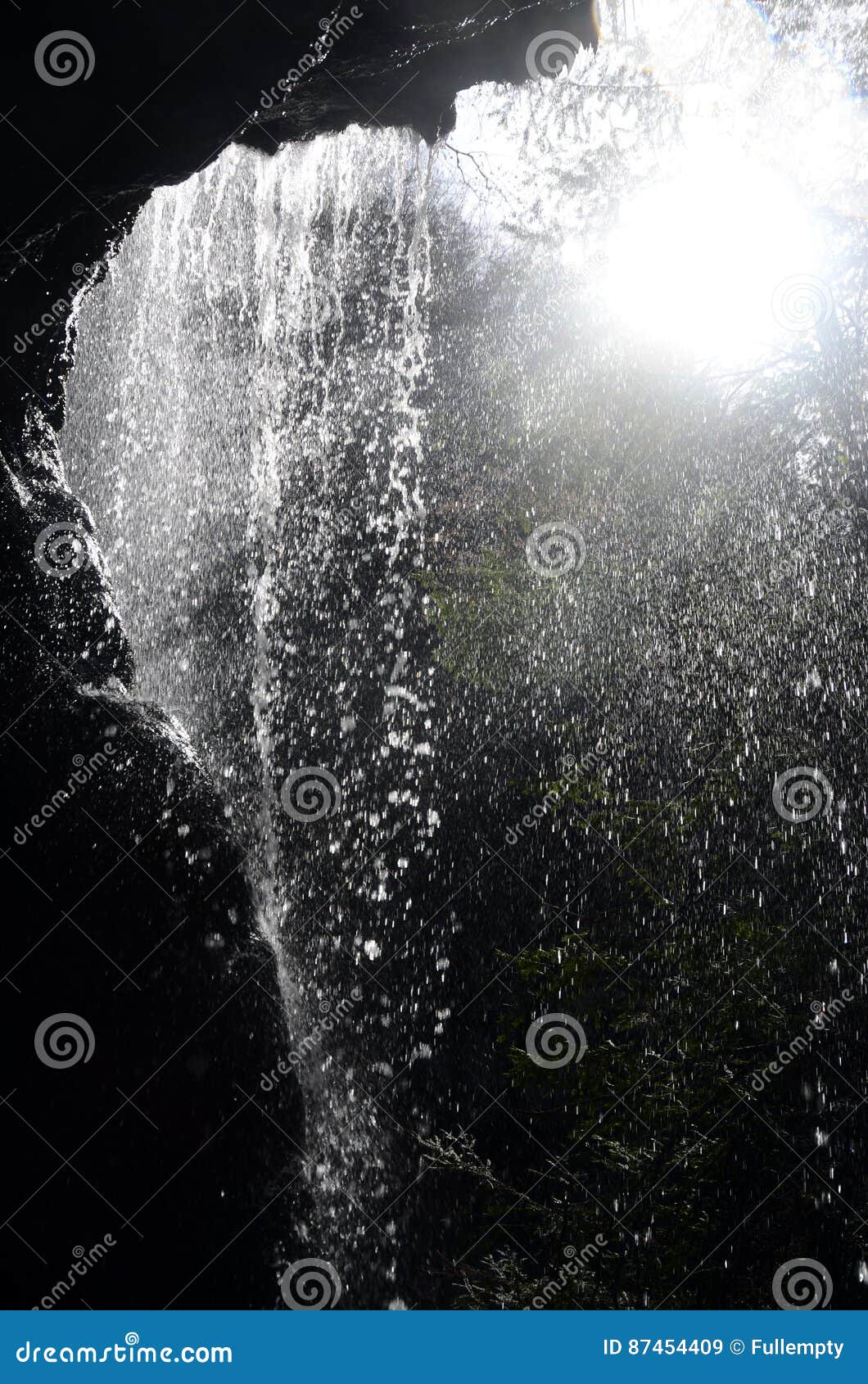 Cascada Angon En El Lago Annecy Imagen de archivo - Imagen de gotitas ...