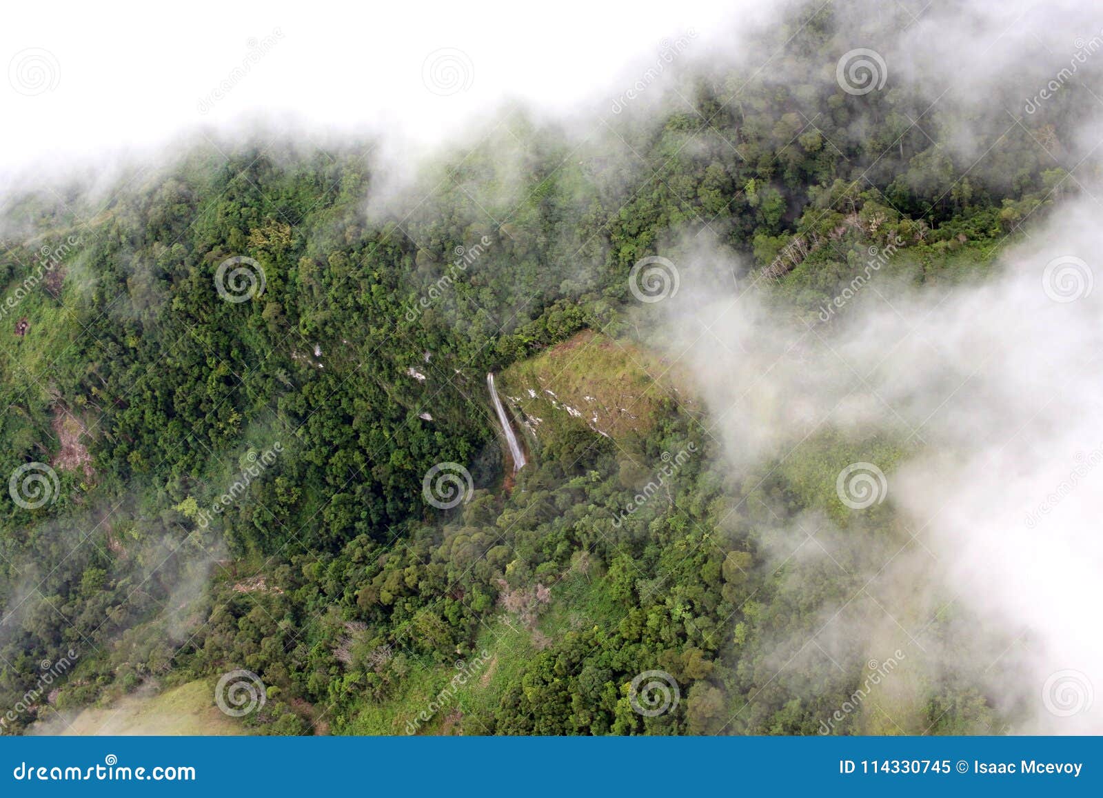 Cascada De La Selva En Papúa Nueva Guinea Imagen de archivo - Imagen de ...