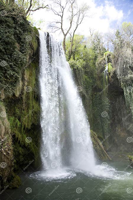 Cascade stock image. Image of drop, waterfall, spout, flow - 5021199