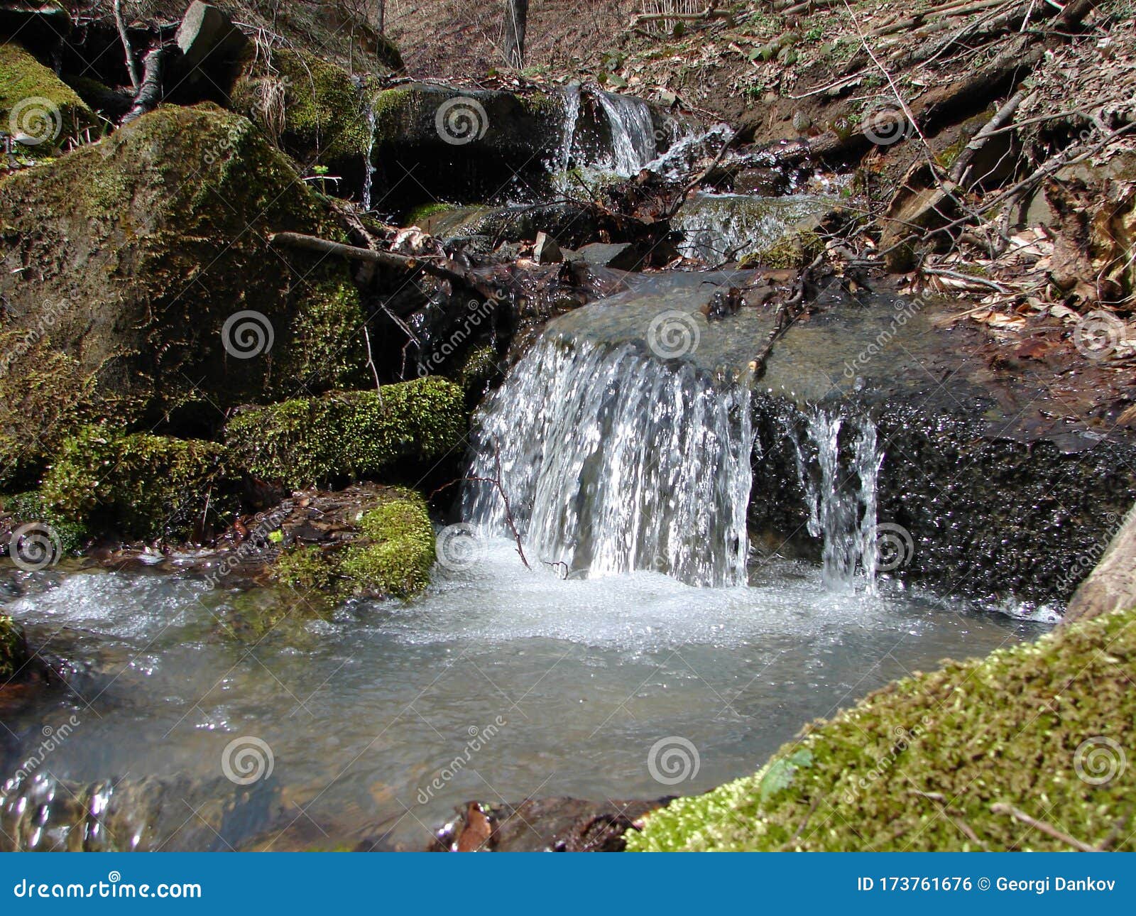 Of the cascade stock photo. Image of rocks, rivulet - 173761676