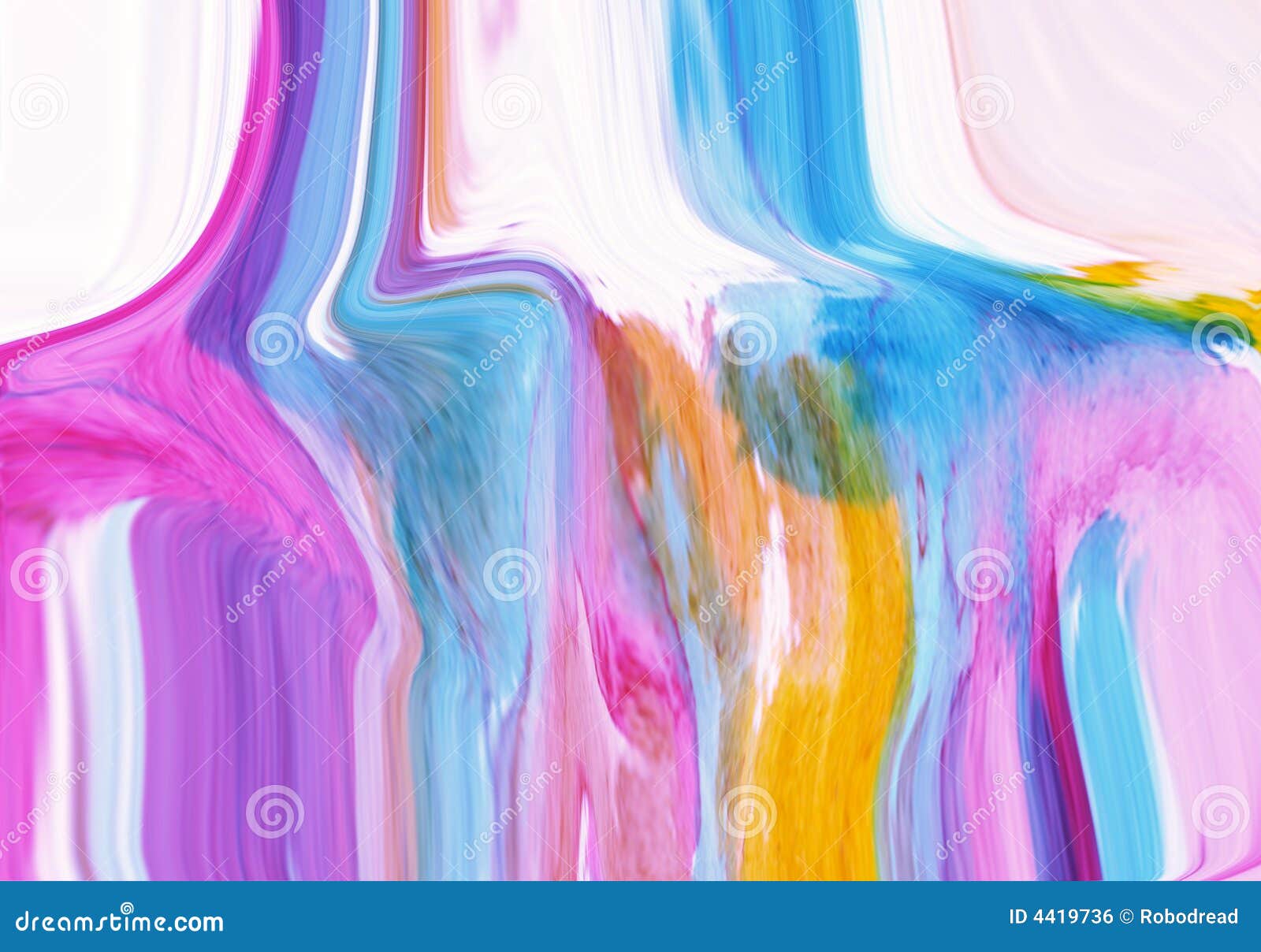 Cascade of colors stock illustration. Illustration of graphics - 4419736