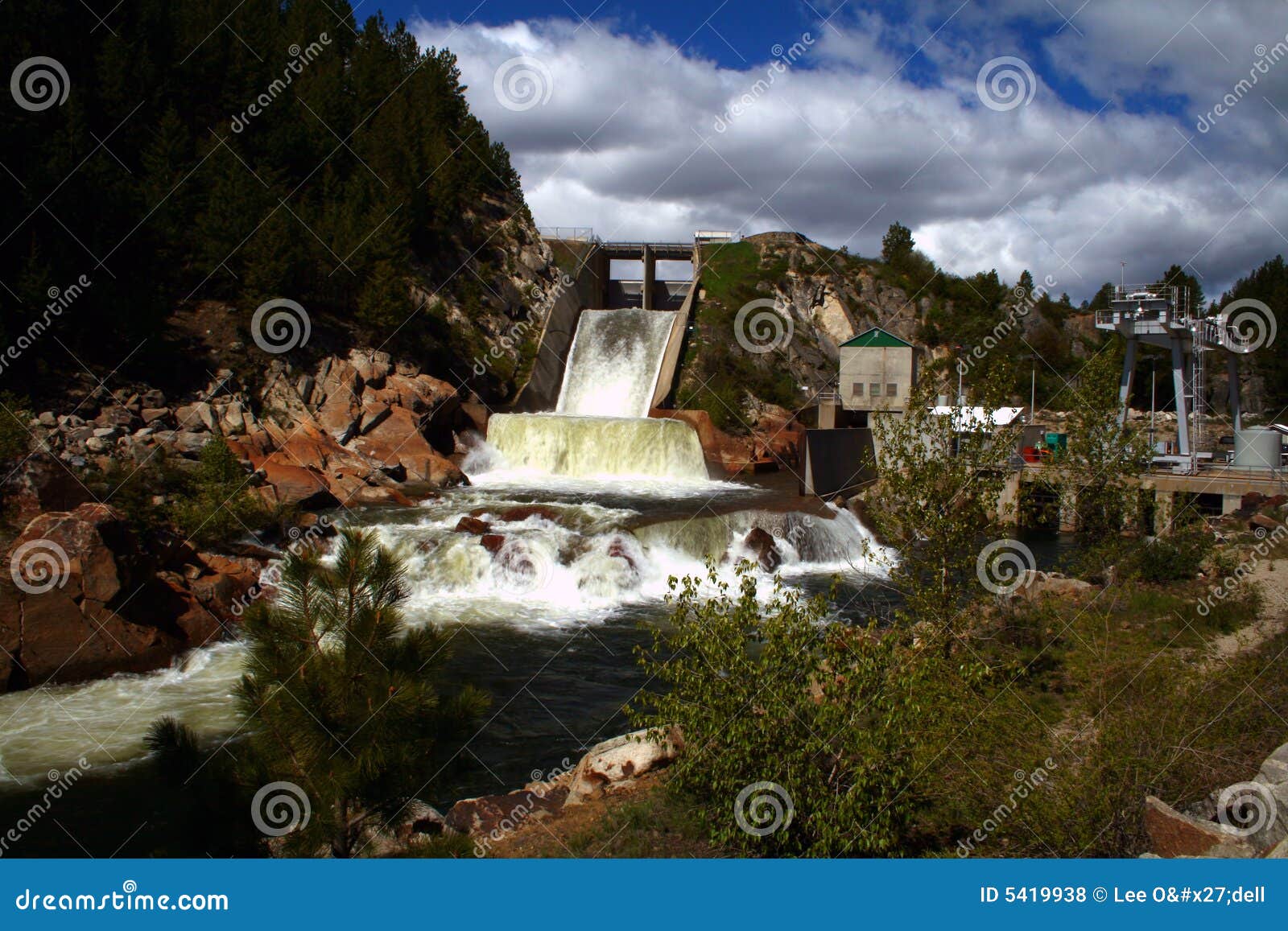 Cascade Dam 2 Picture. Image: 5419938