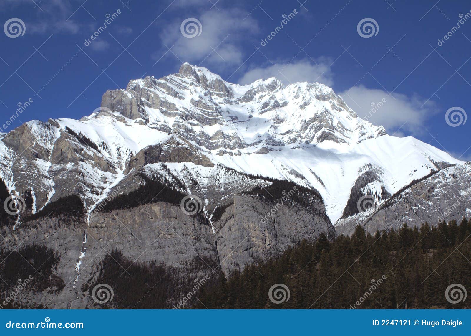 Cascade in March stock image. Image of canada, national - 2247121