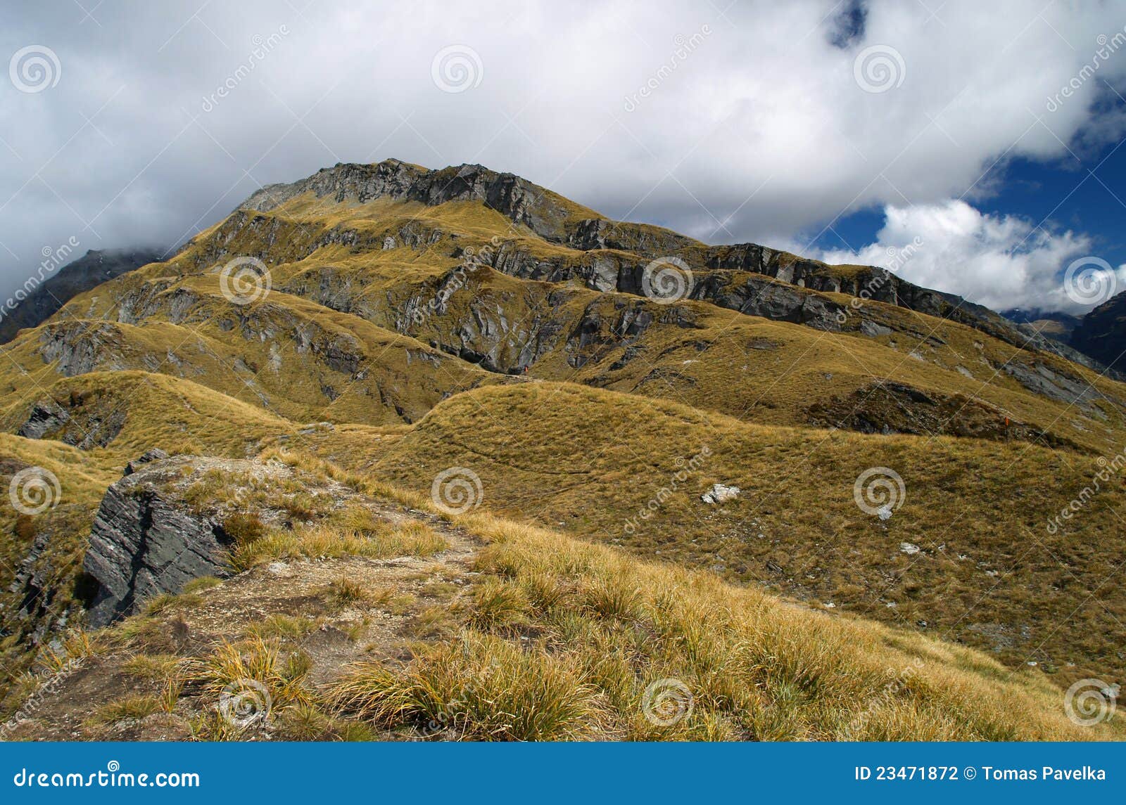 Cascade Saddle stock photo. Image of cloud, saddle, valley - 23471872