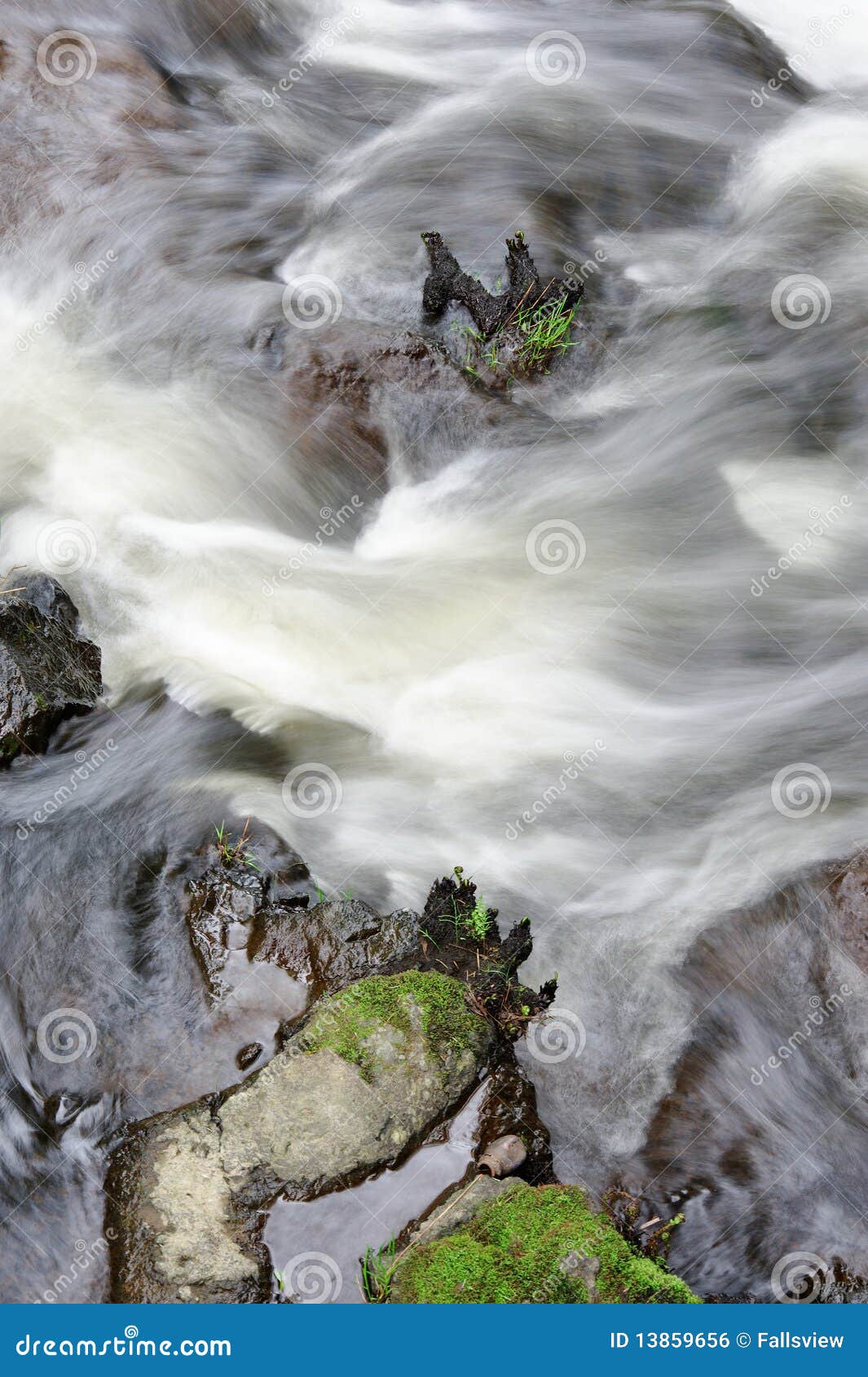 Cascade and stone stock photo. Image of canyon, water - 13859656