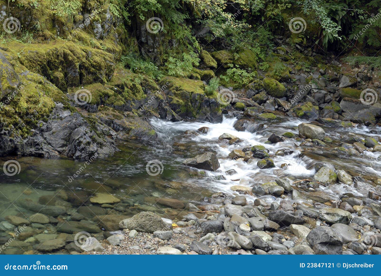 Cascade Stream stock image. Image of rocks, america, west - 23847121