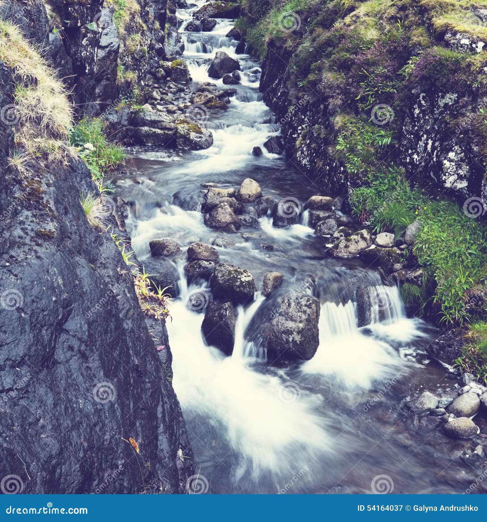 Cascade stock image. Image of drop, aqua, natural, outdoor - 54164037