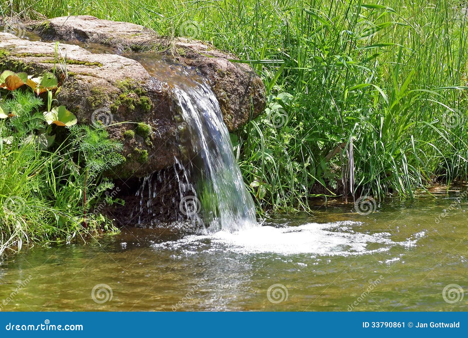 Cascade stock image. Image of nature, green, outdoor - 33790861