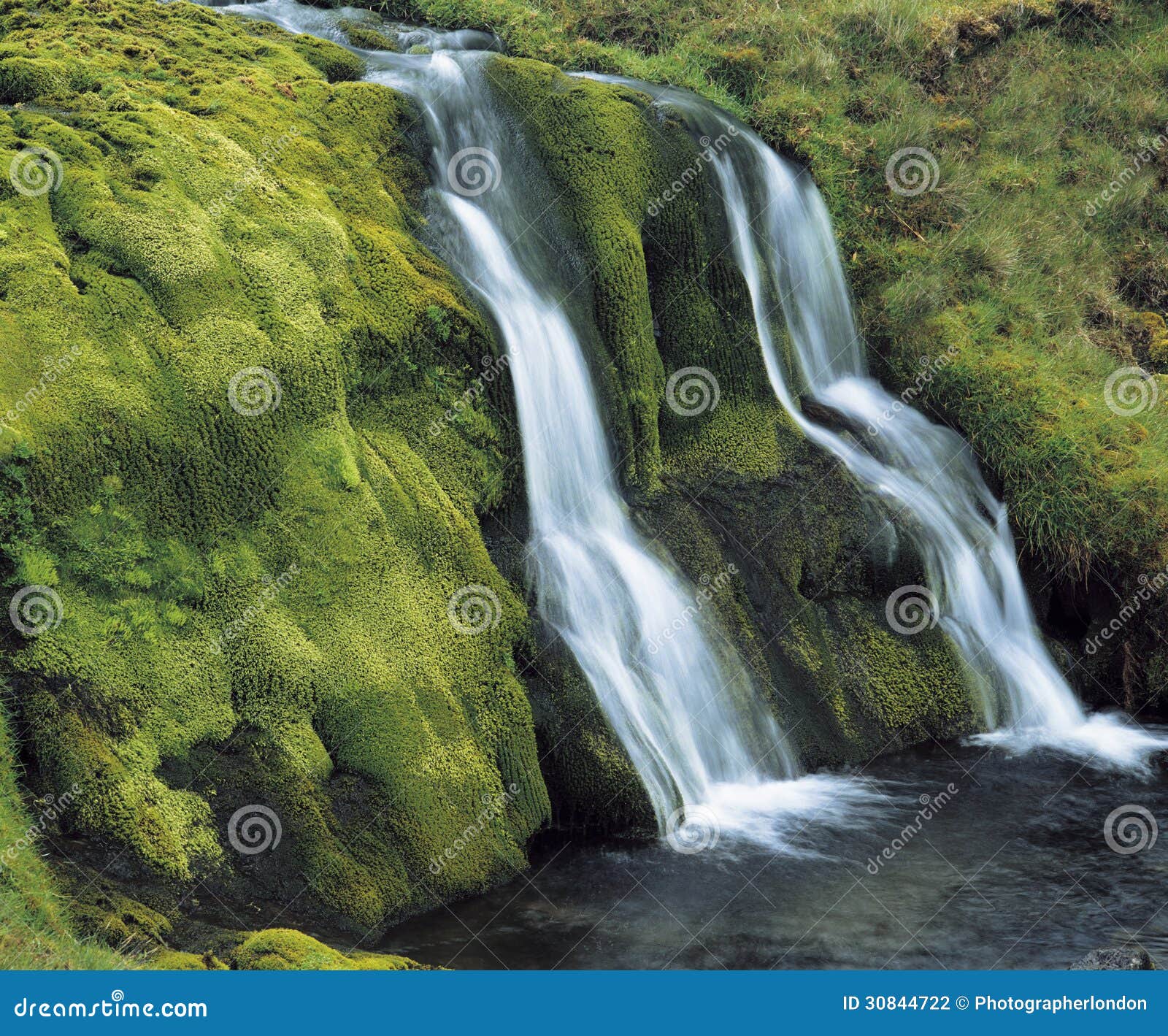 Cascade waterfall stock photo. Image of geography, woodland - 30844722