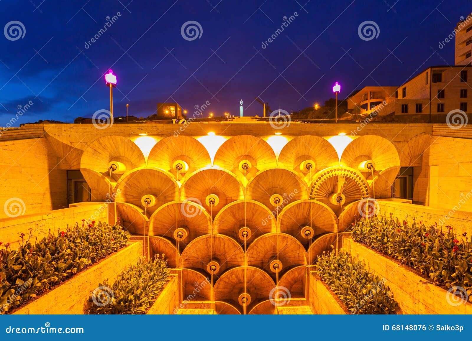 The Cascade, Yerevan stock photo. Image of centre, tourism - 68148076