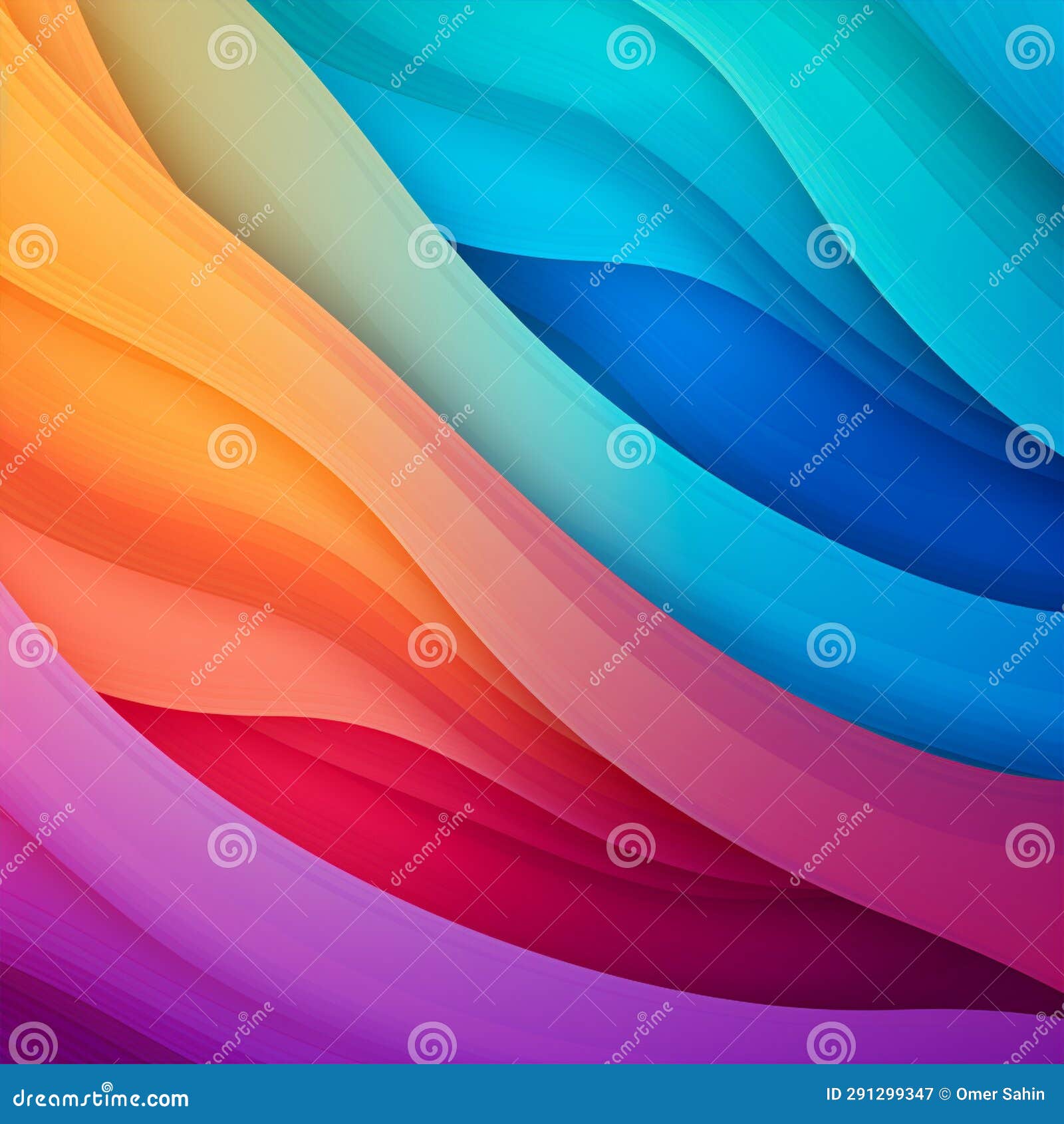 Cascading Colors in Mesmerizing Gradient Pattern Stock Illustration ...