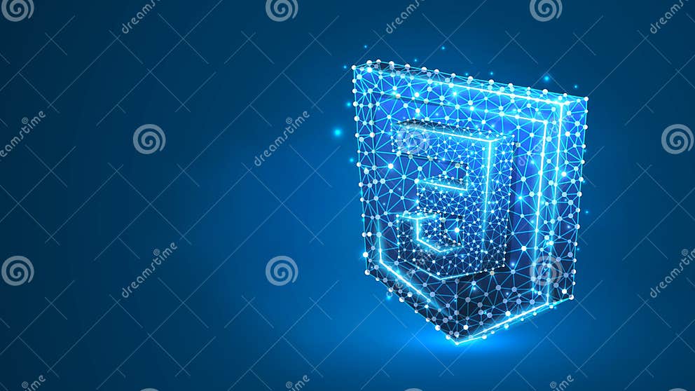 Cascading Style Sheets Coding Language Css Sign. Device, Programming, Developing Concept Stock ...