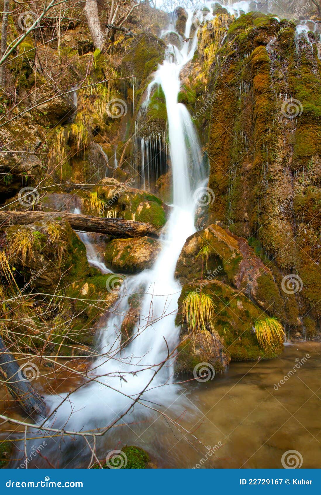 Cascading Water stock image. Image of autumn, condensation - 22729167