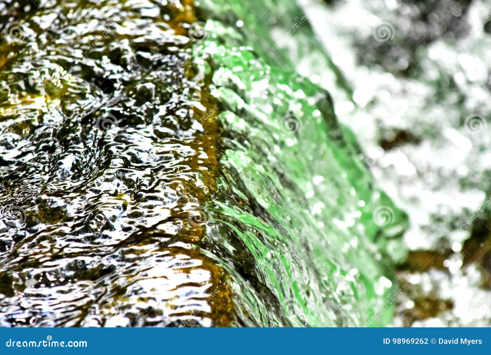 Cascading Water stock photo. Image of water, clear, tropical - 98969262