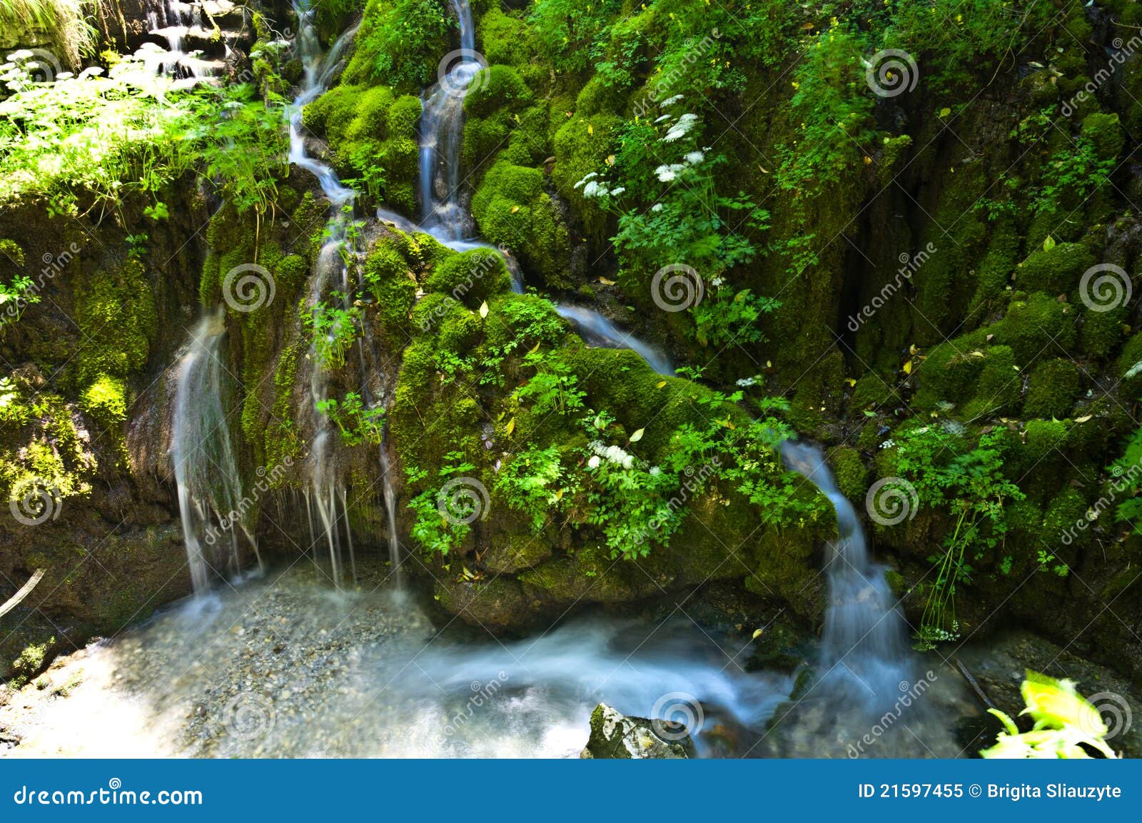 Cascate Varone stock image. Image of trentino, waterfall - 21597455