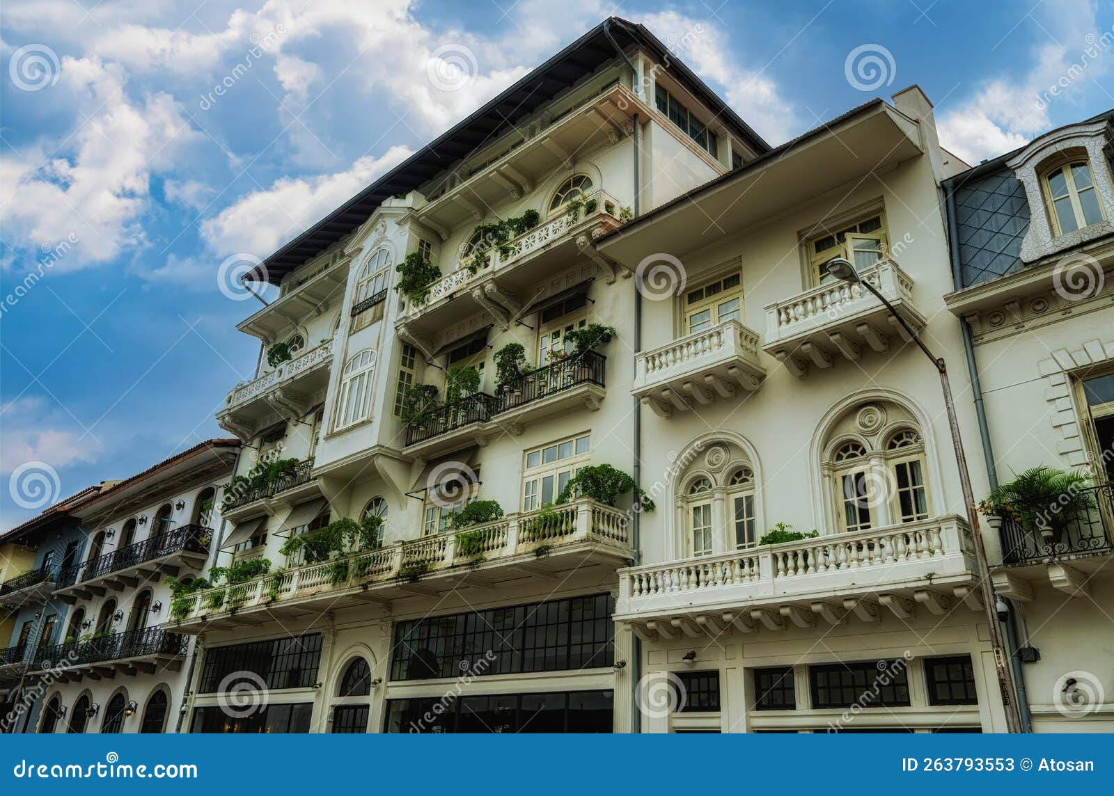 Casco Antiguo De Casco Antiguo De Panama Imagen de archivo - Imagen de ...