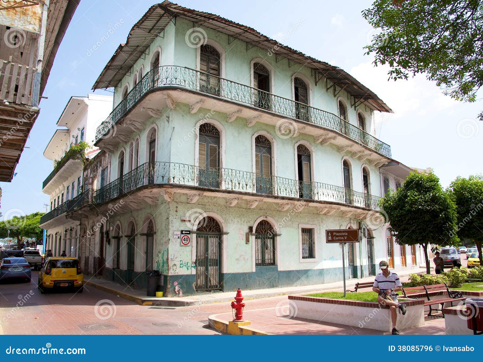 Casco Viejo editorial photo. Image of historical, america - 38085796
