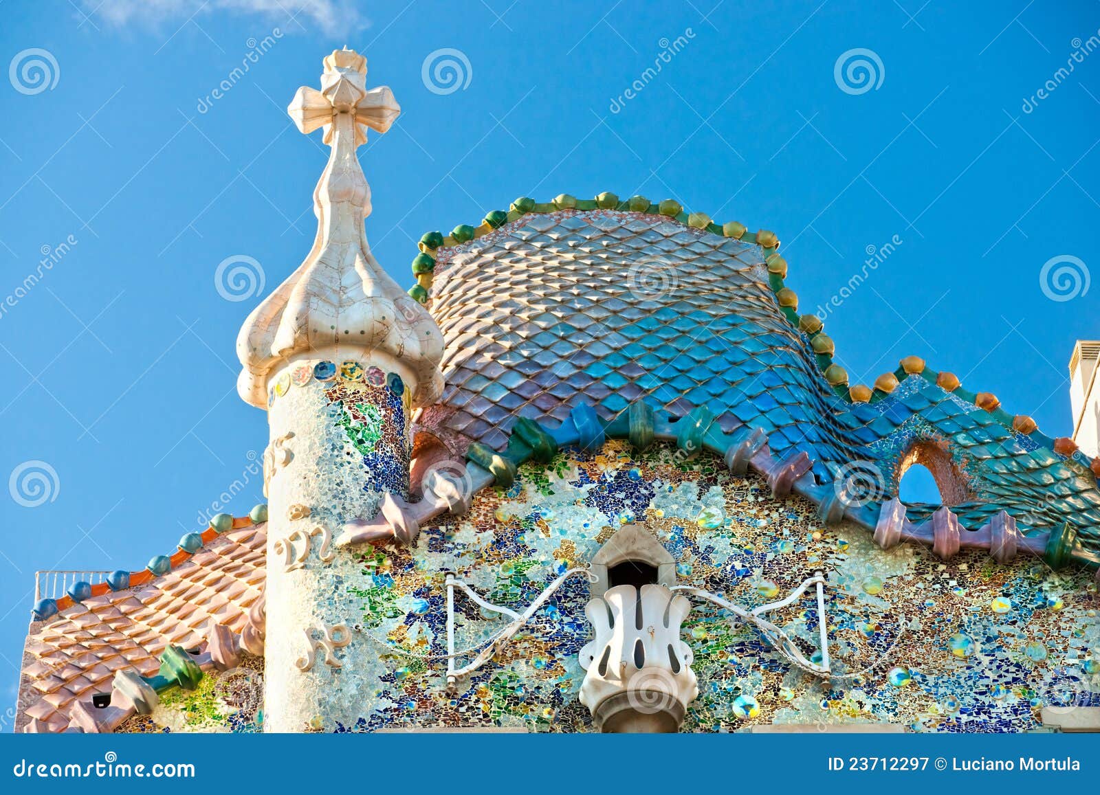 Case Batllo, Barcellona, Spagna. Fotografia Editoriale - Immagine di ...